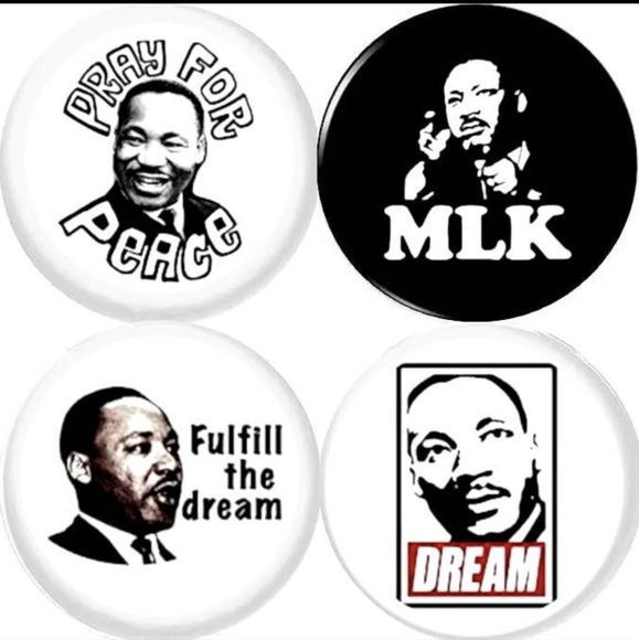 Unlisted | Accessories | Mlk Martin Luther King Jr Set Of 4 New Large ...